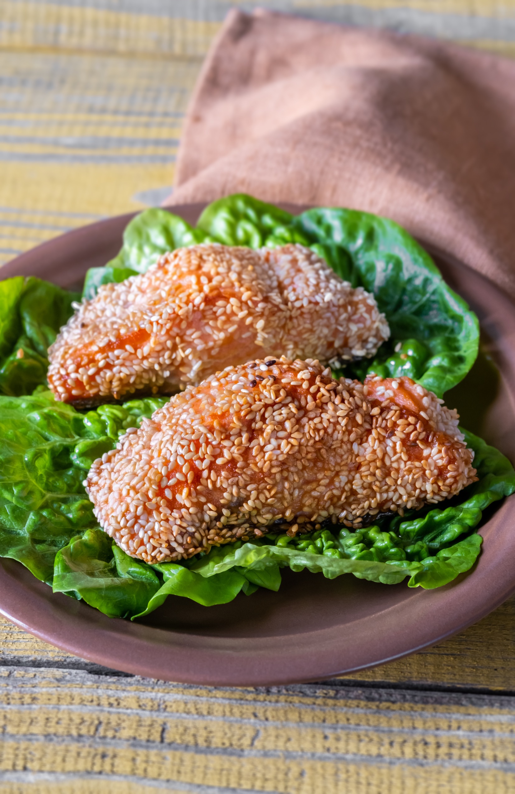 File de cod in crusta de seminte cu cartofi natur (Activ) - ApetEat